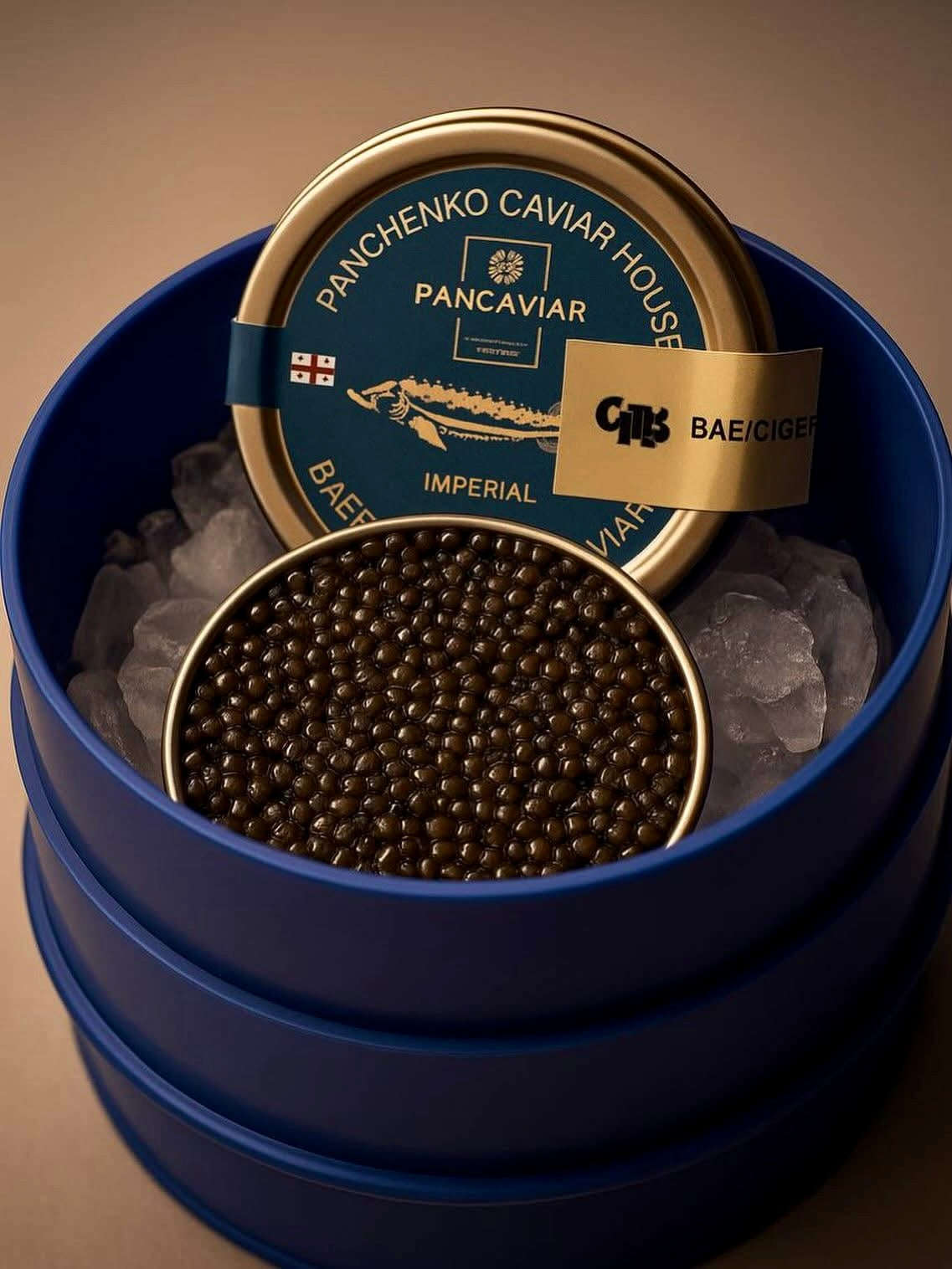 Oscietra Black Caviar 100g– TAMADA
