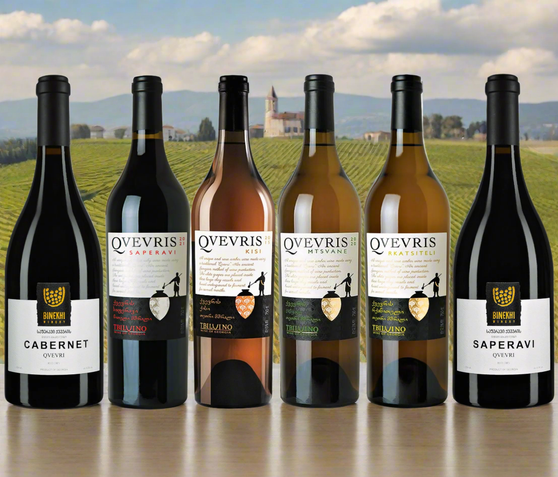 Georgian Wine QVEVRI MIX (Case of 6)– TAMADA